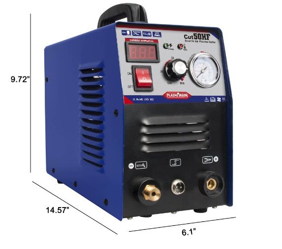 Ready Air Plasma Cutter 60Amp Dual Voltage High Frequency Cutting ...