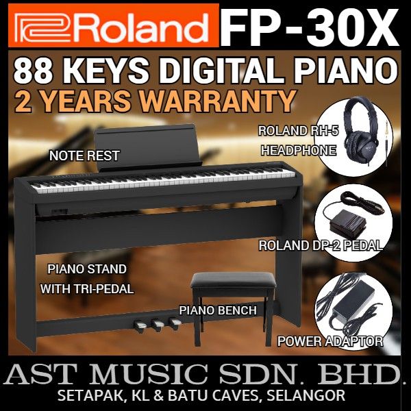 Roland fp30x digital piano full set/FP-30X | Lazada PH