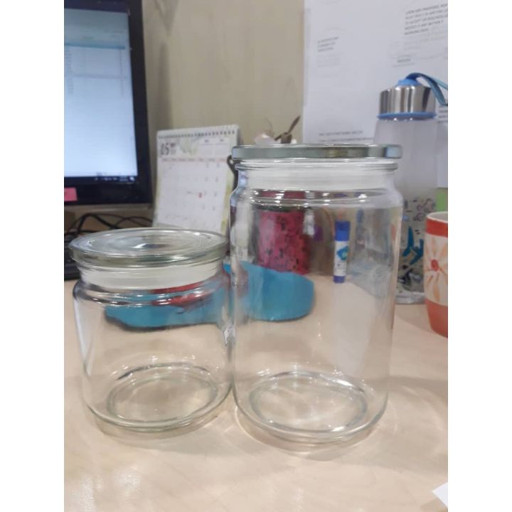 Balang Kaca Air Tie Jar With Lids 800ML | Lazada