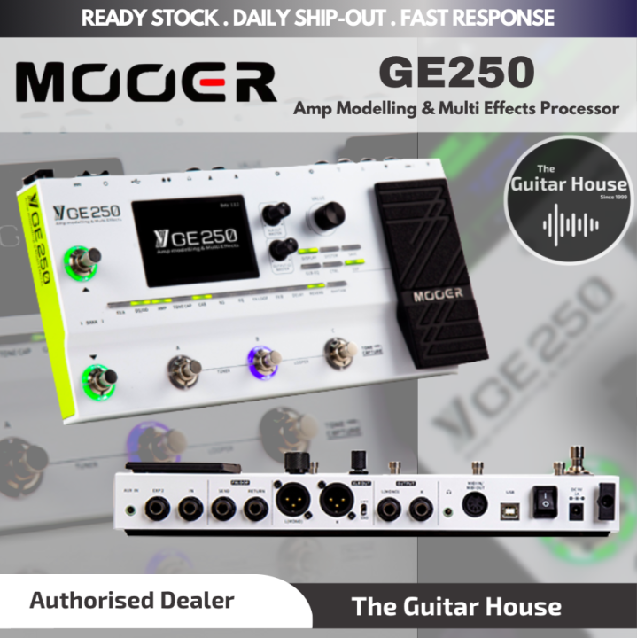 Mooer GE250 Amp Modelling & Multi Effects Processor | Lazada
