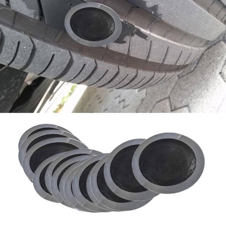 150Pcs/Box 42mm Car Round Natural Rubber Tire Tyre Puncture Repair Cold ...
