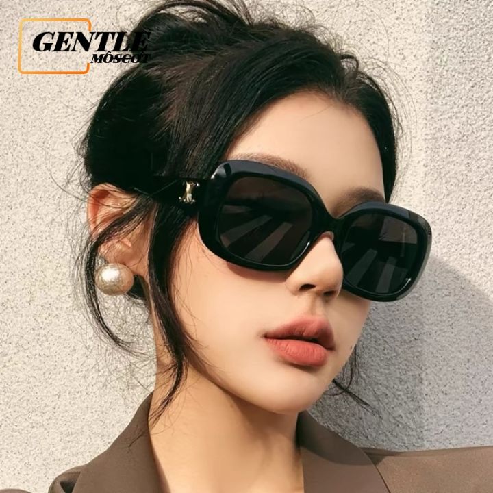 (GENTLE MOSCOT) Korean Fashion Sunglasses for Women UV Protection ...