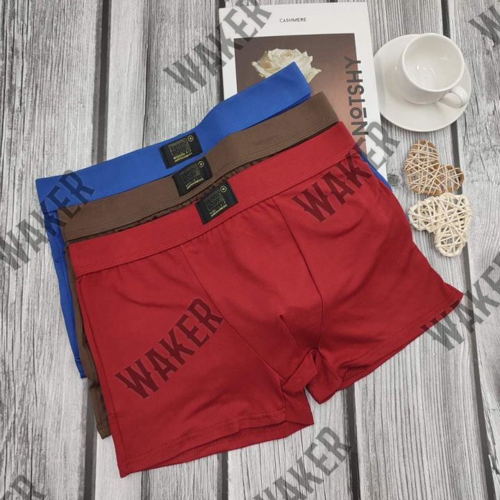 COD Underpants Plain men boxer brief 3 pcs /pack | Lazada PH