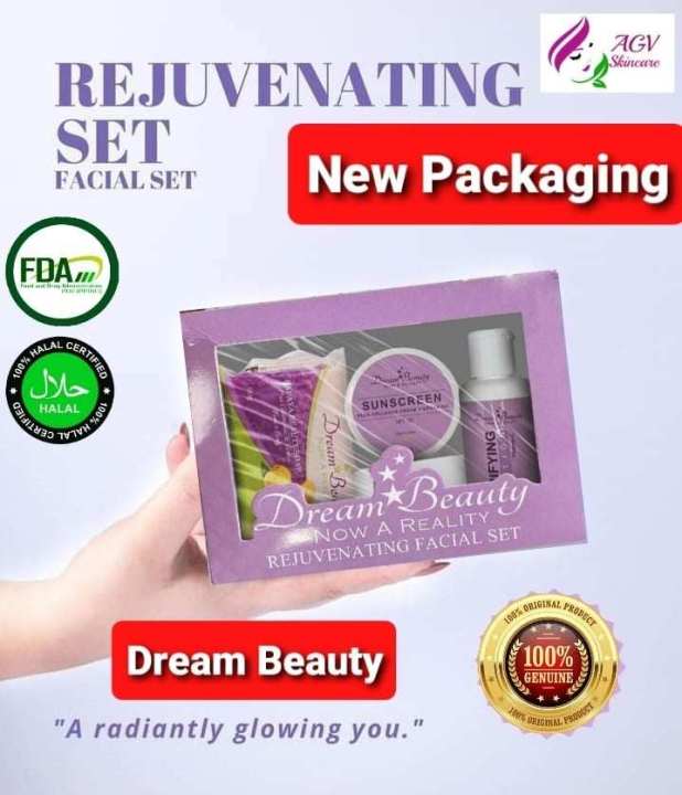 DREAM BEAUTY REJUVENATING SET. INDIVIDUAL CREAM, TONER,SOAP. | Lazada PH