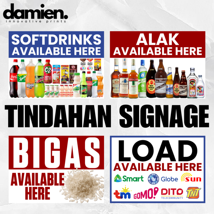 TINDAHAN | SARI-SARI STORE SIGNAGE | Lazada PH