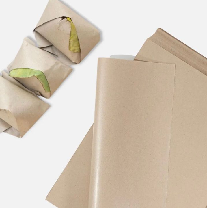 Kertas Bungkus Nasi Coklat Pembungkus Makanan Kertas Minyak Laminasi ...