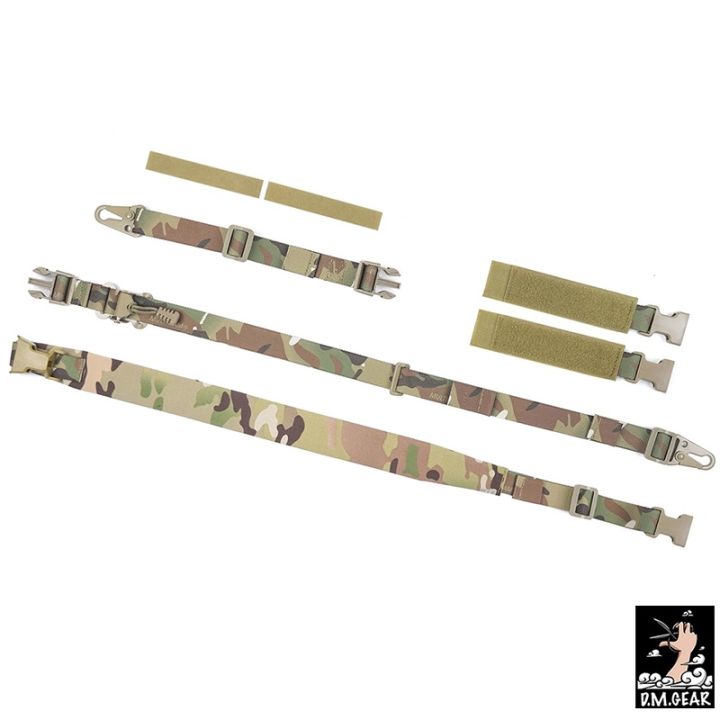 DMGear Tactical X Sling Single & Two Point Sling Quick adjust Multi ...