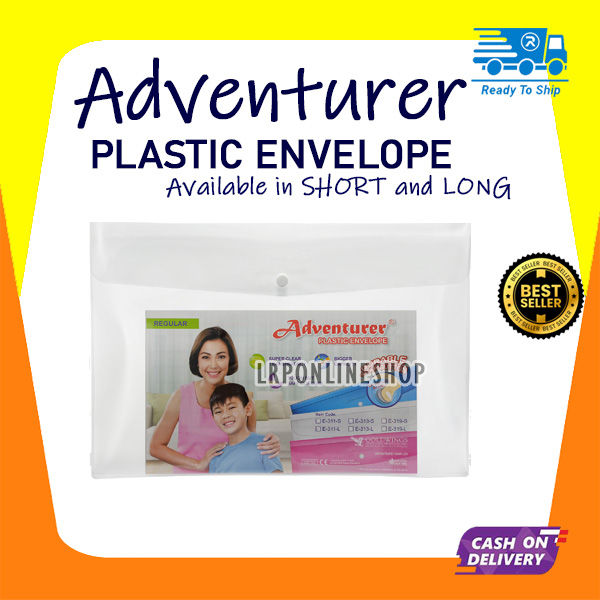 Adventurer Plastic Envelope Non-Expand | Lazada PH