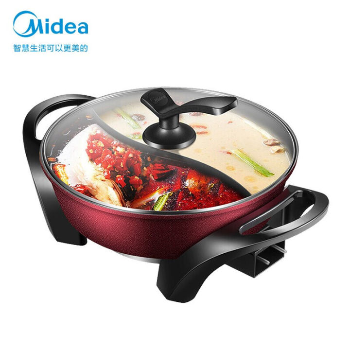 Midea WLHN32A Home Korean 4.5L Multifunctional Smart Non-stick Electric ...