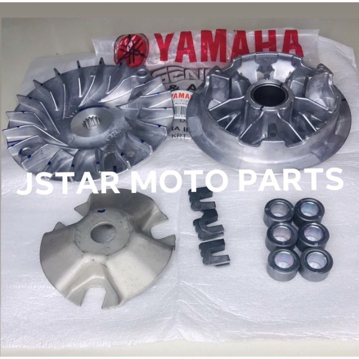 CVT SET / PULLY SET FIT FOR NMAX V2 AND AEROX 155 V1 V2 V3 / YAMAHA ...