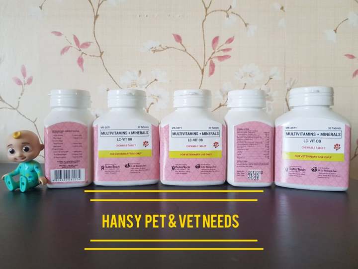 LC Vit OB Tablet (for pregnant and lactating dogs) 30 Tabs | Lazada PH