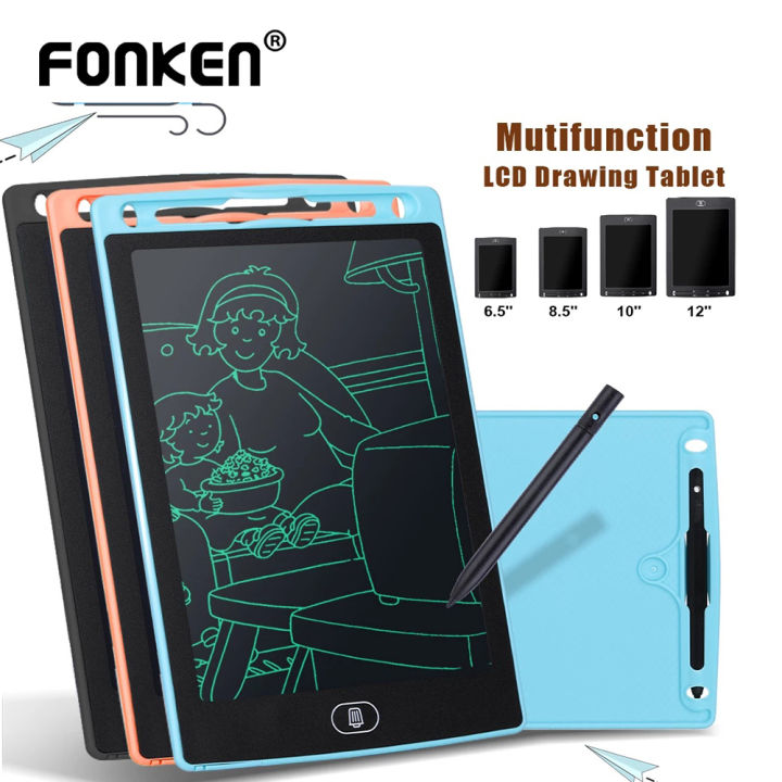 Fonken 12 inch LCD Writing Tablet Digital Drawing Graphics Handwriting ...