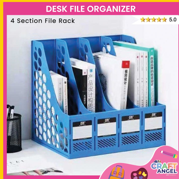 File Data Storage Four Column Rack | Office Supplies File Box | Triple ...