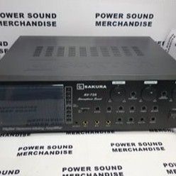 Sakura AV-735 Stereo Mixing Amplifier (Original) | Lazada PH