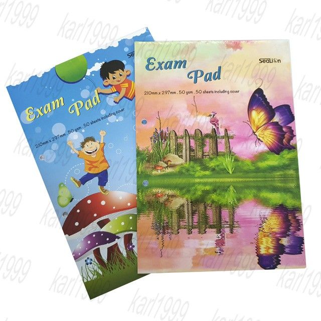A4 Size Exam Pad (50 sheets) | Lazada