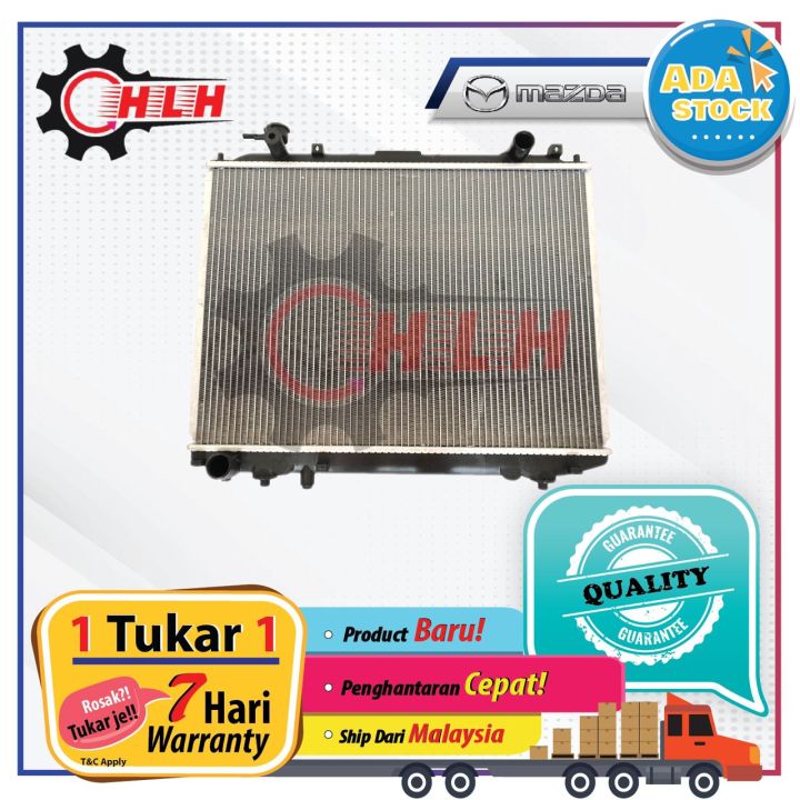 MAZDA FORD RANGER WL TURBO (MANUAL, ALLOY) RADIATOR TANGKI AIR 2 LAYER ...