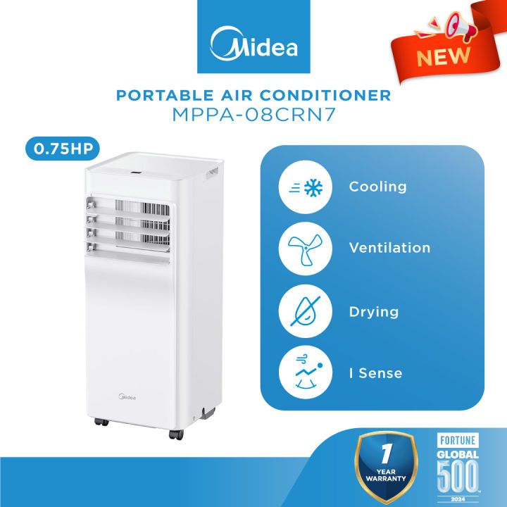 Midea ( MPPA-08CRN7 / MPPA-10CRN7 ) Portable Air Conditioner / Aircond ...