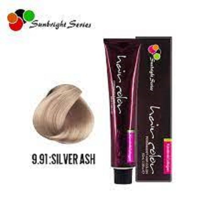 Phx-leo Sunbright Series Hair Color with Bremod Oxidizer 9.91 Silver ...