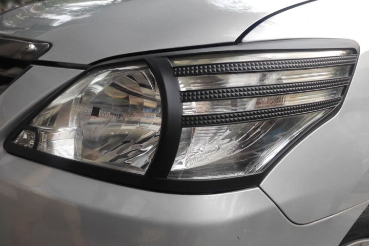 Toyota Innova 2012 to 2015 Matte Black Combo Garnish Cover Set | Lazada PH