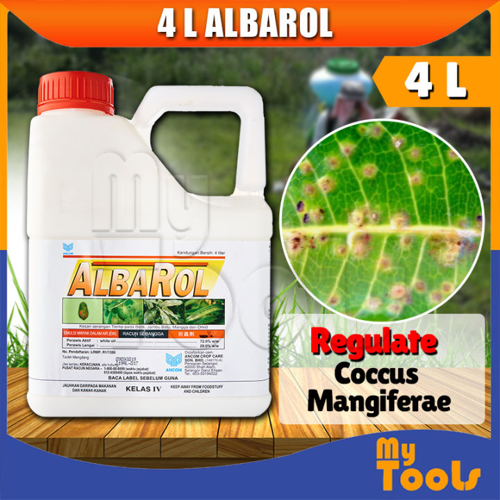 Mytools 4 Liter ANCOM Albarol White Oil 72% MealyBug Scale Insect ...