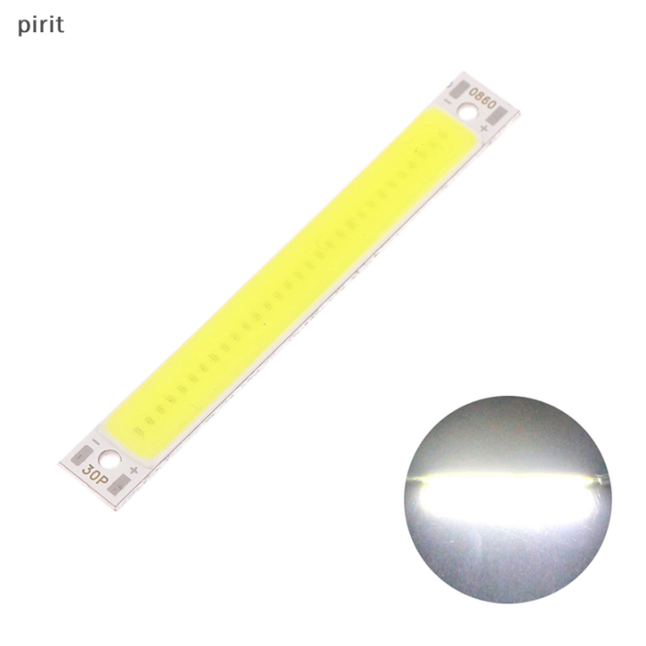 💖New Production💖 3V-4V DC 60mm 8mm LED cob Strip 1W 3W อบอุ่นขาวน้ำเงิน ...