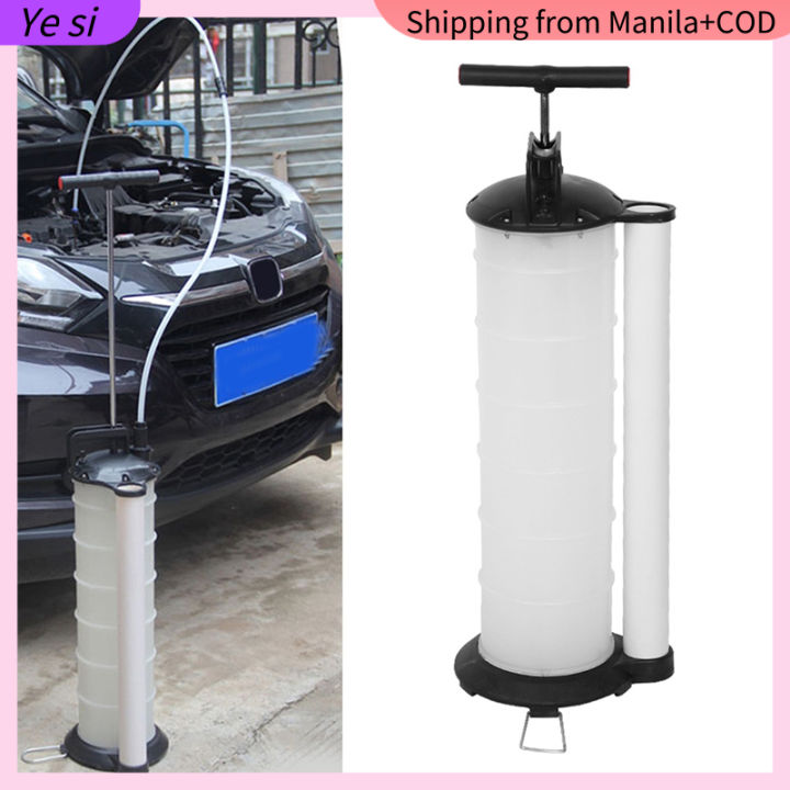 7L Engine Oil Fuel Extractor Pump Manual Suction Vacuum Petrol Fluid Transfer Pump Tank | Lazada PH