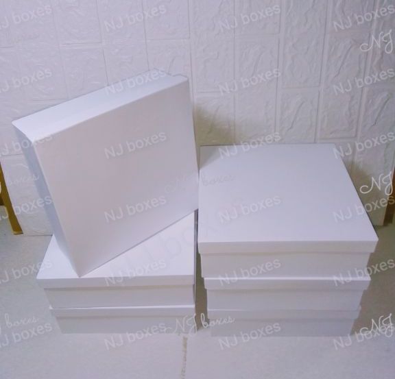 square gift Box Hard box 9x9x5 inches | Lazada PH