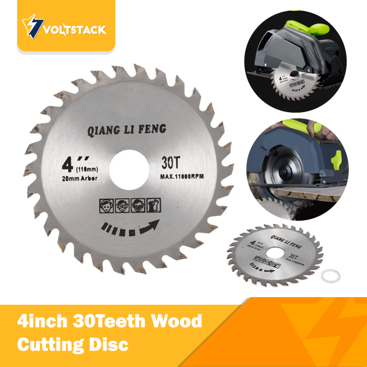 4inch 30Teeth Wood Cutting Disc for Angle Grinder and Circular saw ...