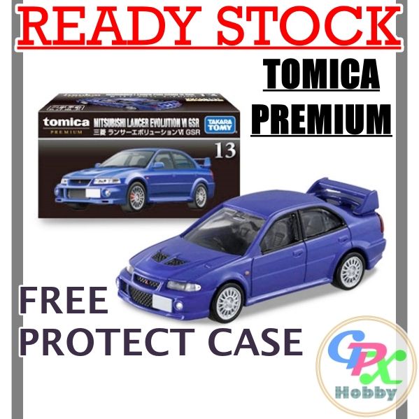 TOMICA PREMIUM Mitsubishi Lancer Evolution VI GSR #13 TAKARA TOMY | Lazada