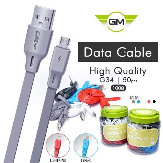 KABEL FAST CHARGING 3.A / KABEL CASAN HP CEPAT PENUH / FLASH CHARGE ...