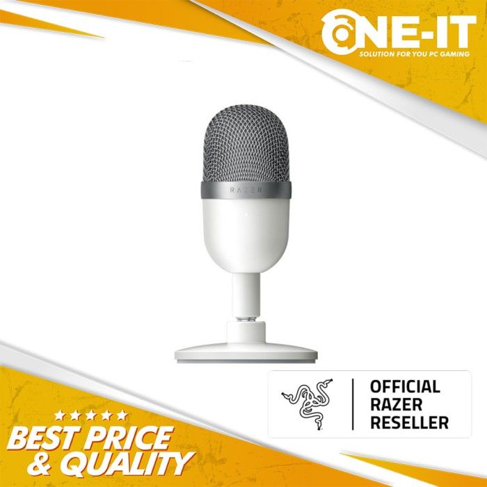 Razer Seiren Mini Mercury Ultra compact Streaming Microphone | Lazada ...