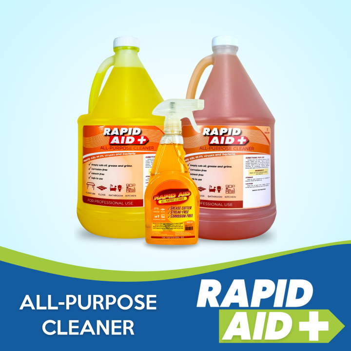 Rapid Aid Kitchen Degreaser / All Purpose / Floor / Table / Chair ...