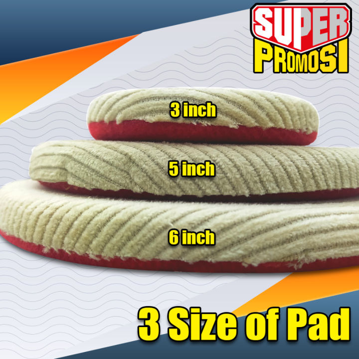 DA Dual Action Polish Pad 【Corduroy / Blue Jean】3'/5'/6' Inch Cover ...