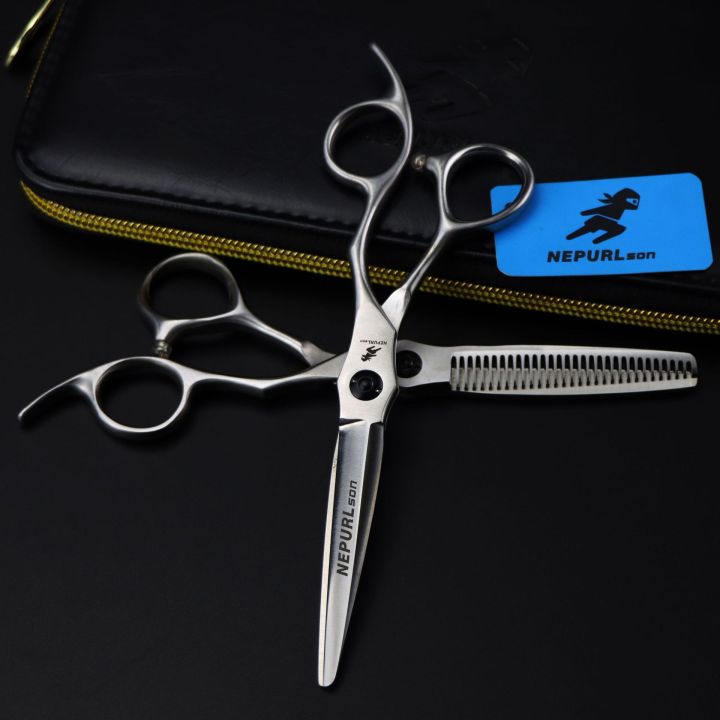 GM49 Nepson high-grade matte 6.0C inch barber scissor flat scissor ...