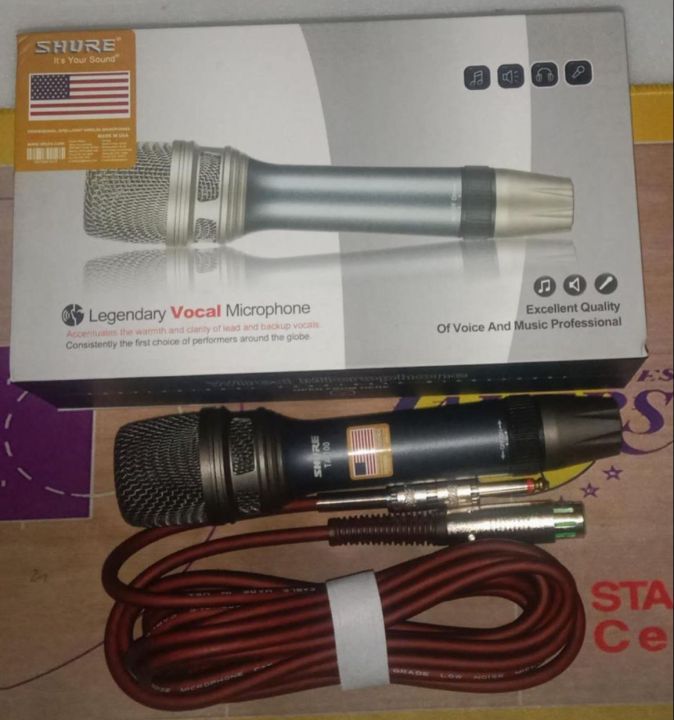 shure legendary vocal microphone-TA 100 | Lazada PH