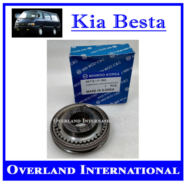CLUTCH HUB AND SLEEVE ASSEMBLY 1st-2nd Gear OK71E-17-260, Kia Besta ...