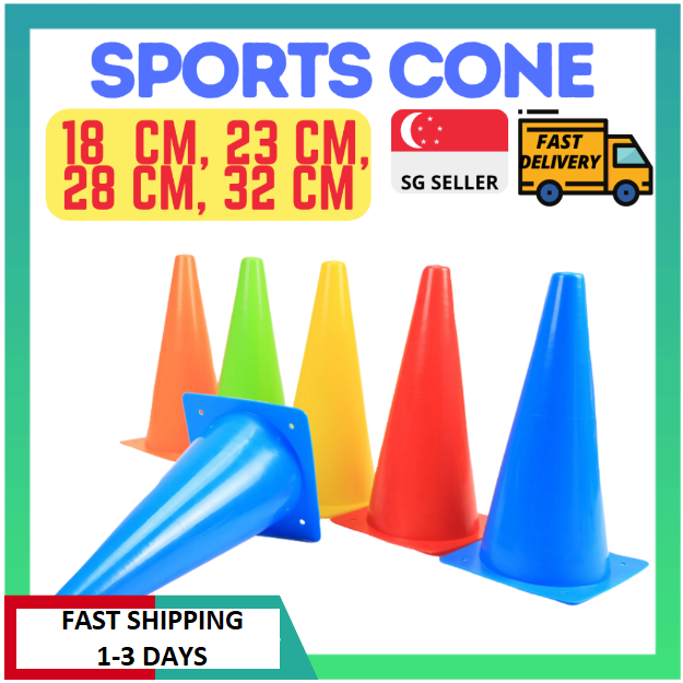 [SPORTS CONE] MARKING CONES TRAINING MARKER PLASTIC MARKER | Lazada ...