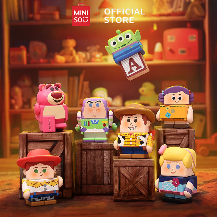 MINISO Pixar Power Square Theme Figure Pixar Blind Box Ornament | Lazada PH