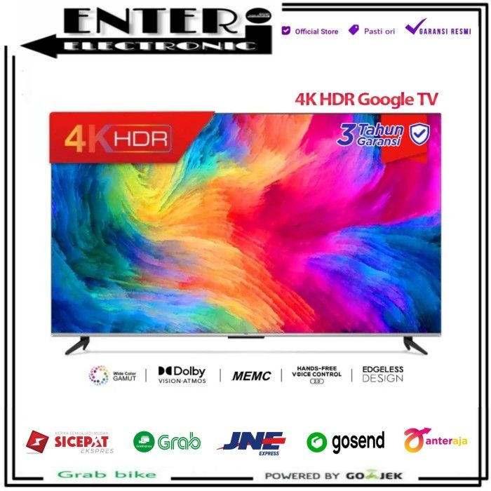 TCL SMART ANDROID GOOGLE TV 4K UHD 43 50 55 INCH TCL 43A30 50A30 55A30 ...