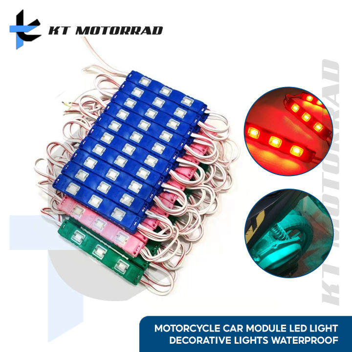 KT 3LED Module LED Light 12V Universal Motorcycle/Car LEDlight LED for ...