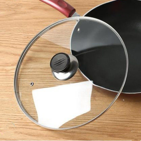 Homehloder visual toughened glass cover,suit for Wok pan Kaldero and ...