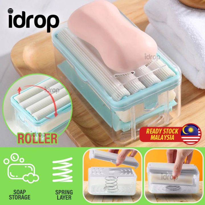 [Idrop] Soap Bubble Box with Roller / Kotak Simpanan Sabun / 肥皂泡泡盒 ...