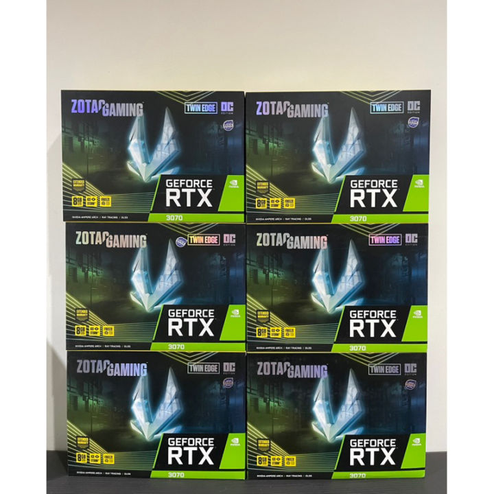 VGA (Graphics card) ZOTAC GAMING GEFORCE RTX 3070 TWIN EDGE OC LHR ...