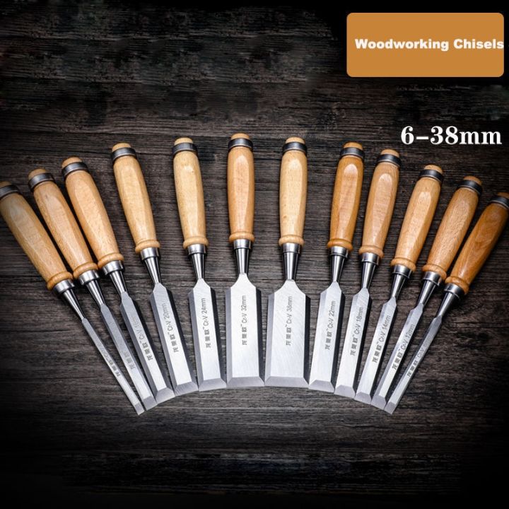 【Special Promotion】 Multi-function Woodworking Chisels Set 6/8/10/12/14 ...
