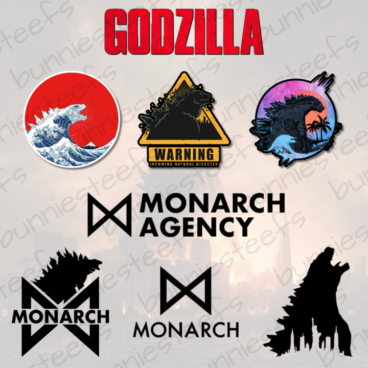 Godzilla Monarch Vinyl Sticker | Lazada PH