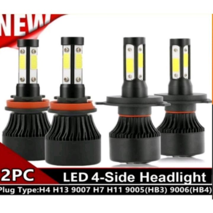 [Quality upgrade]1 Pair LED Car Headlight 10000LM Auto LED Headlight H4 H1 H7 H8 H9 H11 H16 9005 ...