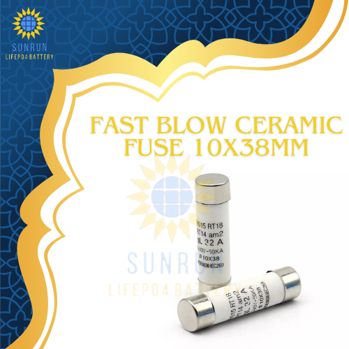 Fast Blow Ceramic Fuse 10x38mm Fuse 500V 1A 2A 3A 4A 5A 6A 10A 16A 20A 32A For RO15 RT18 (10PCS ...