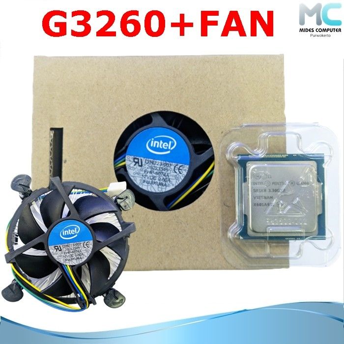 Processor Intel Pentium G3260 3.30 GHz LGA 1150 Dan Fan Intel | Lazada ...