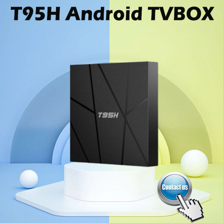 (Full-load app) New T95H 2GB RAM 16GB ROM Android 10 2.4G Wifi Smart Tv Android Box Mini TvBox ...