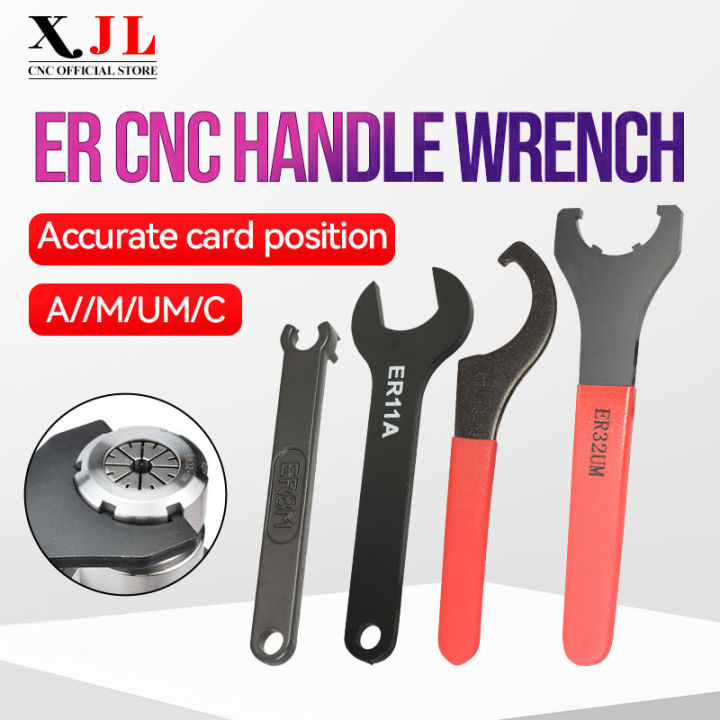 ER CNC wrench A type M type UM type C type APU Hardened alloy handle ...